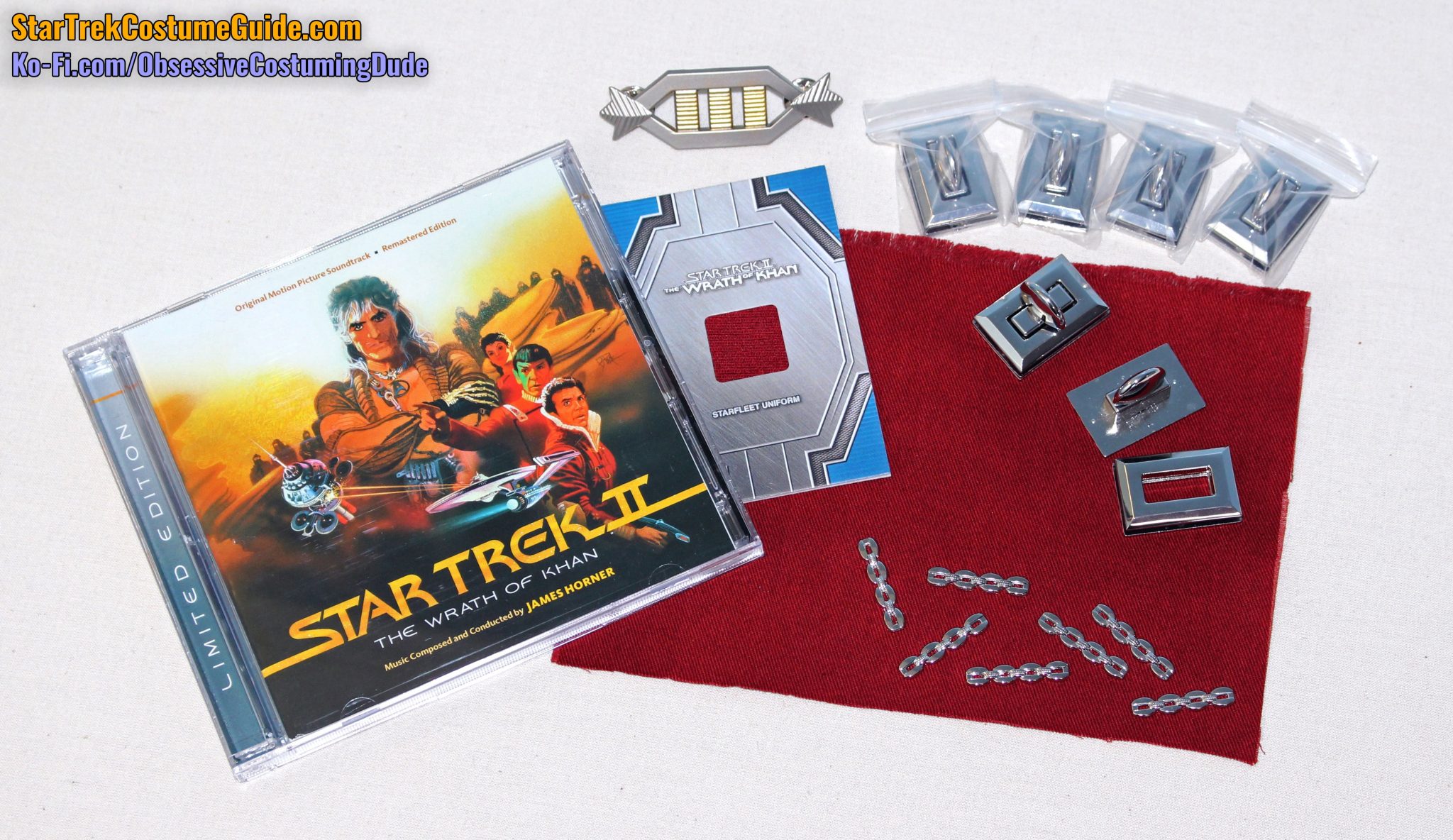 TWOK-era Starfleet Uniforms - Star Trek Costume Guide