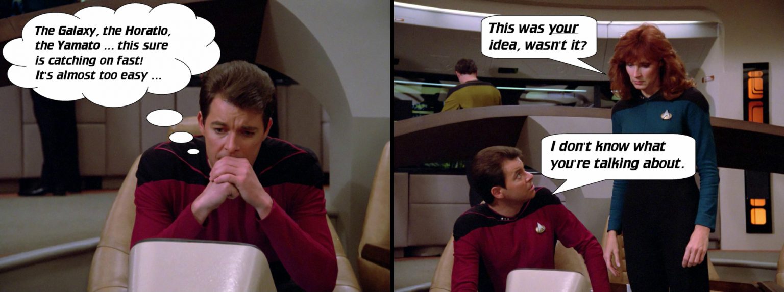 Why did the TNG skants disappear? A theory ... - Star Trek Costume Guide