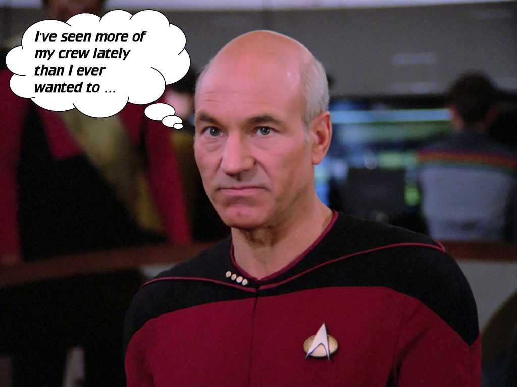 Why did the TNG skants disappear? A theory ... - Star Trek Costume Guide