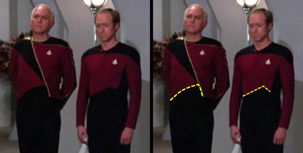 TNG Admiral Uniform (season 1) Analysis – Stylistic Influences and ...