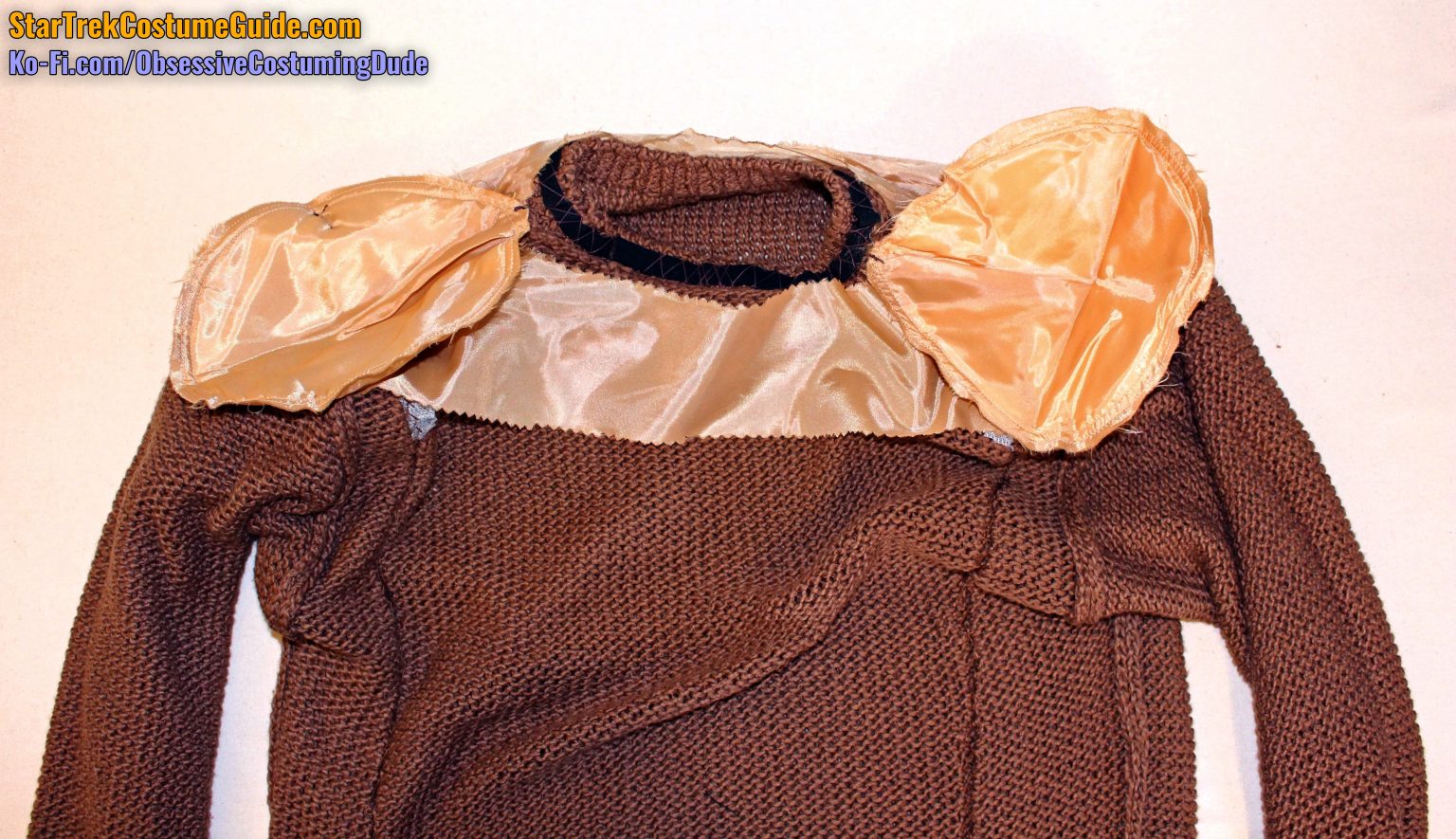 Screen-used Wesley Crusher Sweater Examination - Star Trek Costume Guide