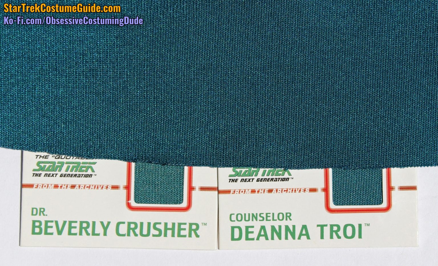 Screen-used Dr. Pulaski Medical Smock Examination - Star Trek Costume Guide