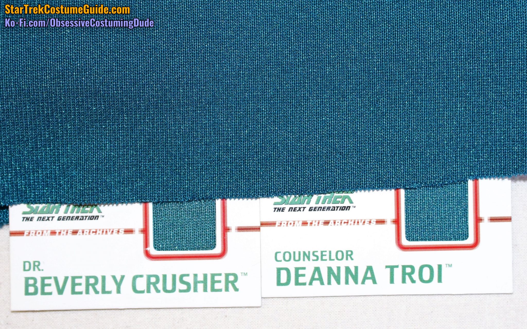 Screen-used Dr. Pulaski Medical Smock Examination - Star Trek Costume Guide