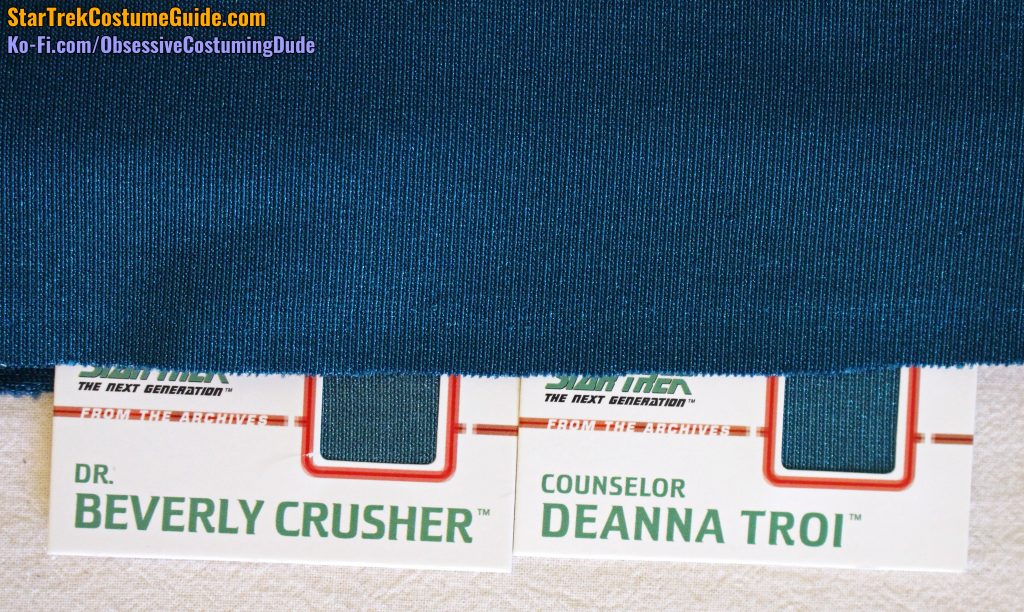 Screen-used Dr. Pulaski Medical Smock Examination - Star Trek Costume Guide