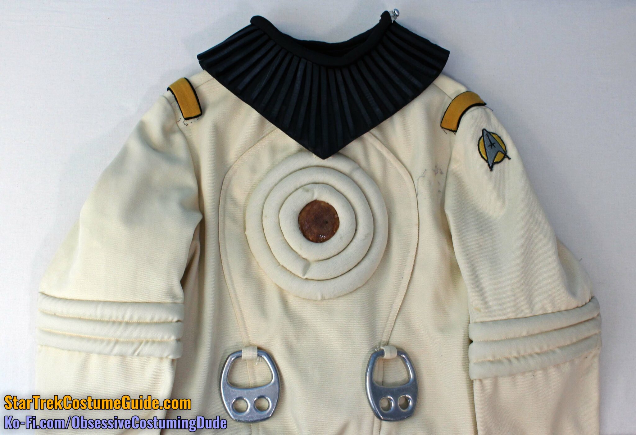 Screen-used TWOK-era Engineering Radiation Suit Examination - Star Trek ...