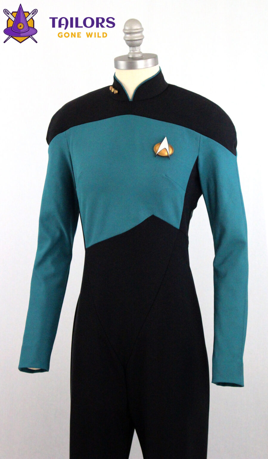 TNG Jumpsuit Tutorial – Back-zipping Styles - Star Trek Costume Guide