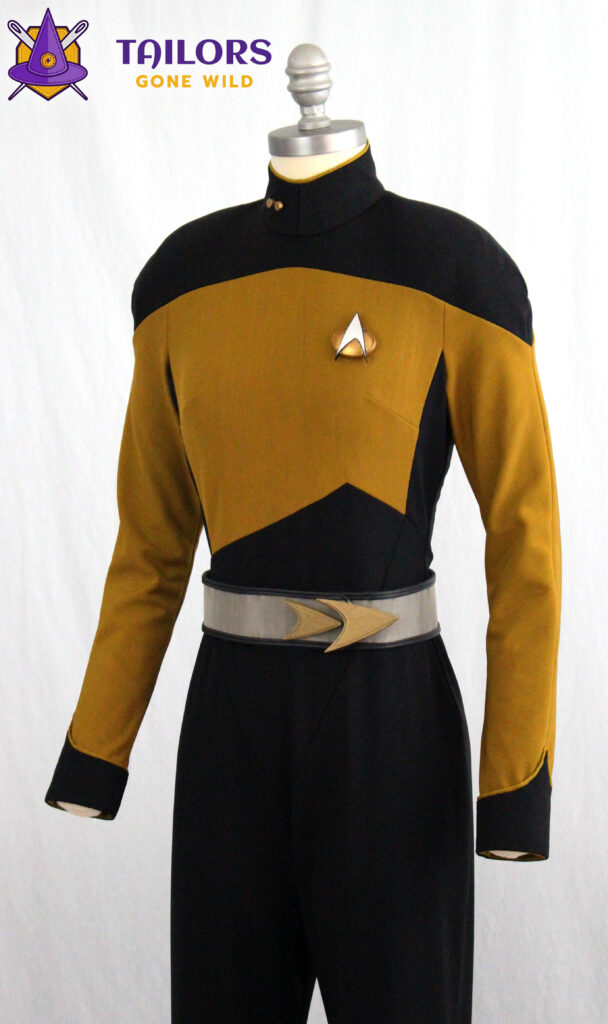 TNG Jumpsuit Tutorial – Back-zipping Styles - Star Trek Costume Guide
