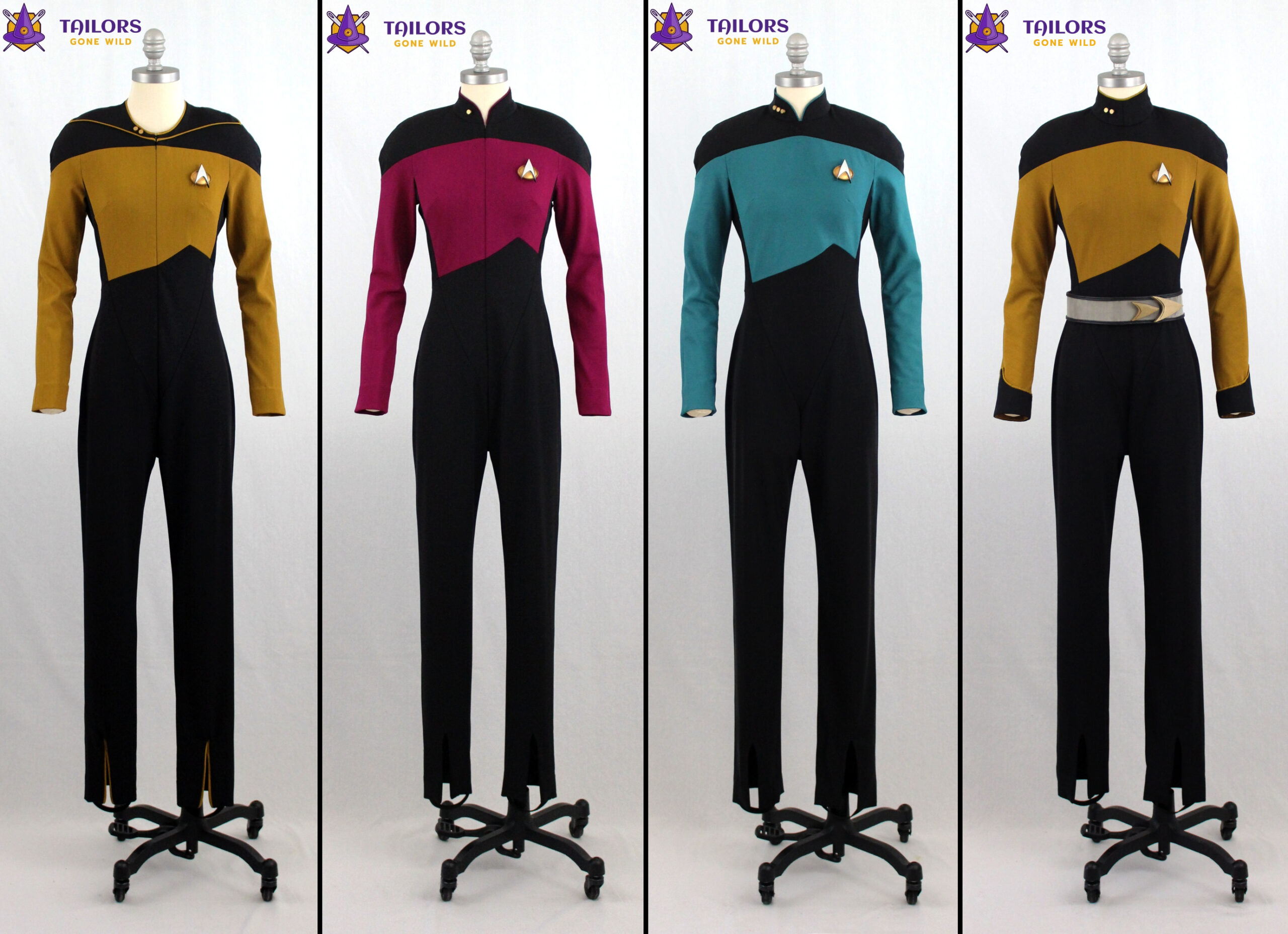 Star Trek Generasjoner Uniformer TNG Admiral Uniform season 1 Star Trek Generasjoner Uniformer TNG Admiral Uniform season 1