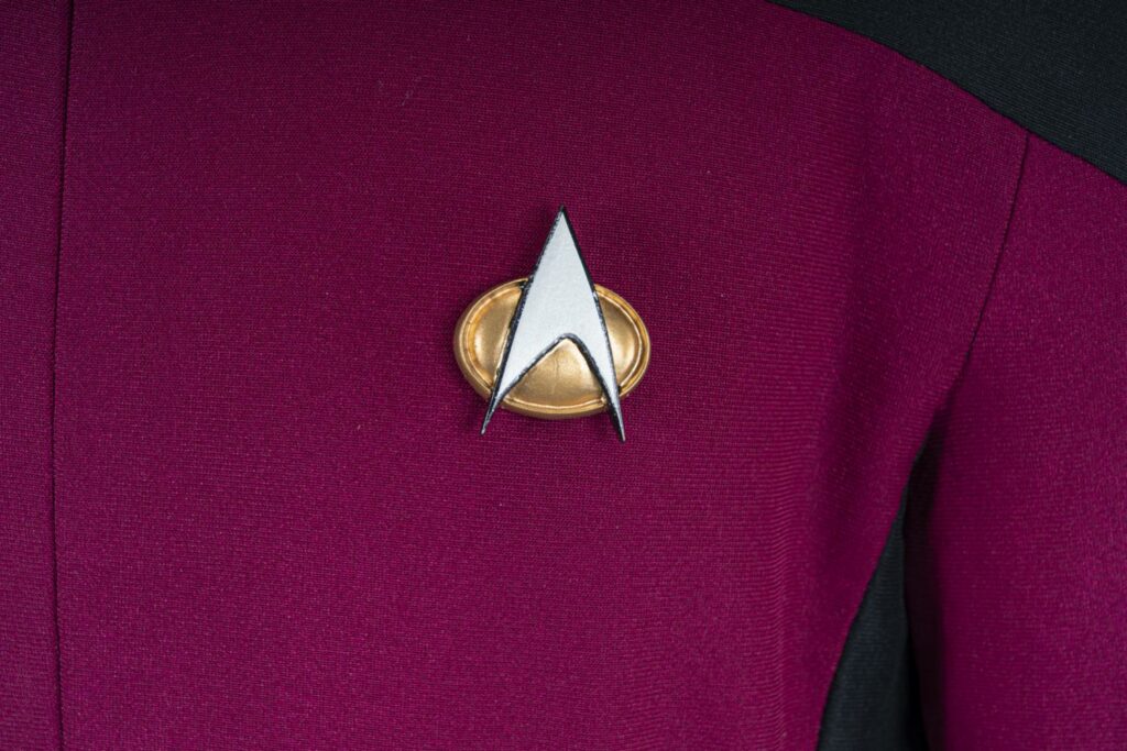 TNG Jumpsuit Analysis – Season 1 – Fabric and Fit - Star Trek Costume Guide