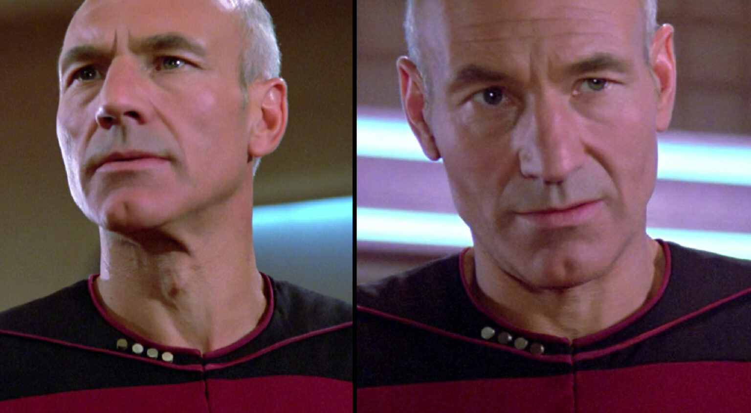 TNG Jumpsuit Analysis – Season 1 – Necklines - Star Trek Costume Guide