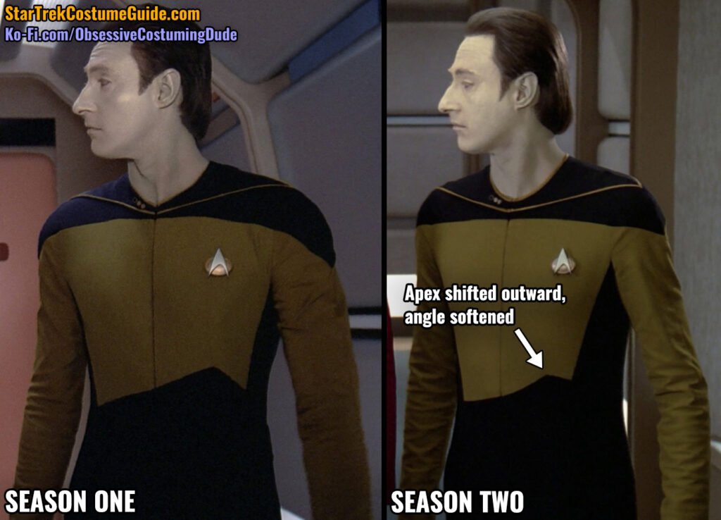 TNG Jumpsuit Analysis – Season 3 Onward – Upper Body - Star Trek ...