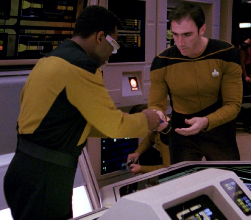 TNG Jumpsuit Analysis – Season 3 Onward – Fabric and Fit - Star Trek Costume Guide