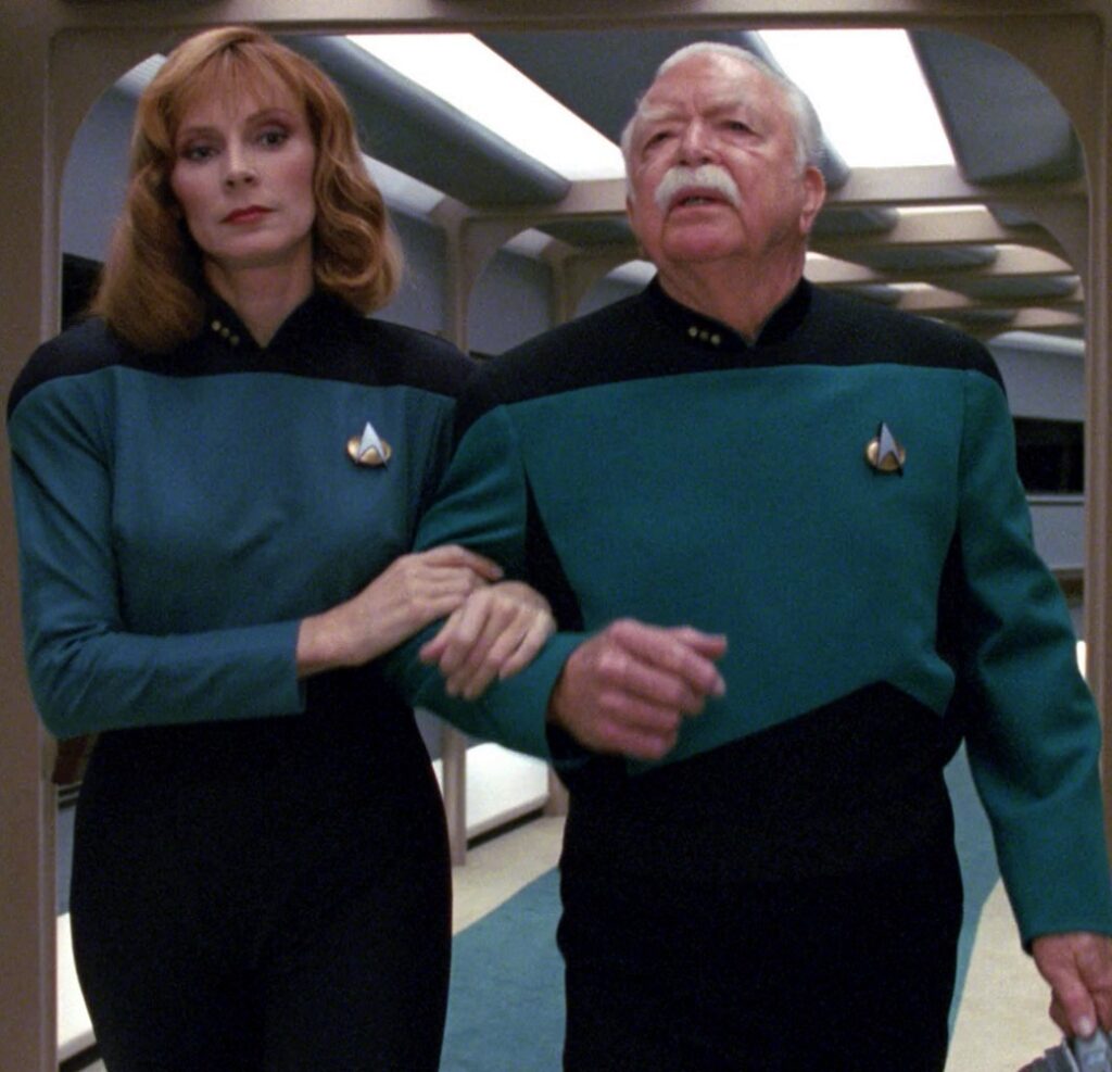 TNG Jumpsuit Analysis – Season 3 Onward – Fabric and Fit - Star Trek Costume Guide