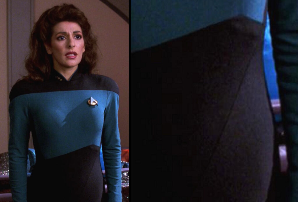 TNG Jumpsuit Analysis – Season 3 Onward – Lower Body - Star Trek ...