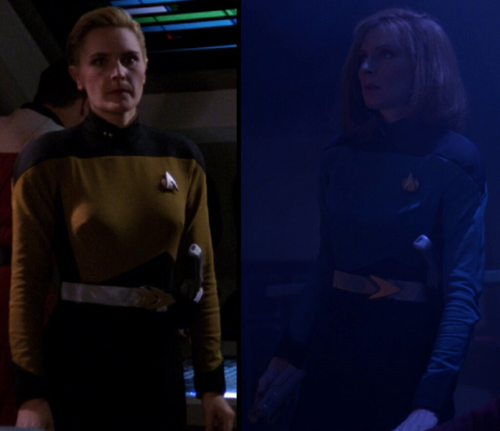 TNG Jumpsuit Analysis – Uniform Variations - Star Trek Costume Guide