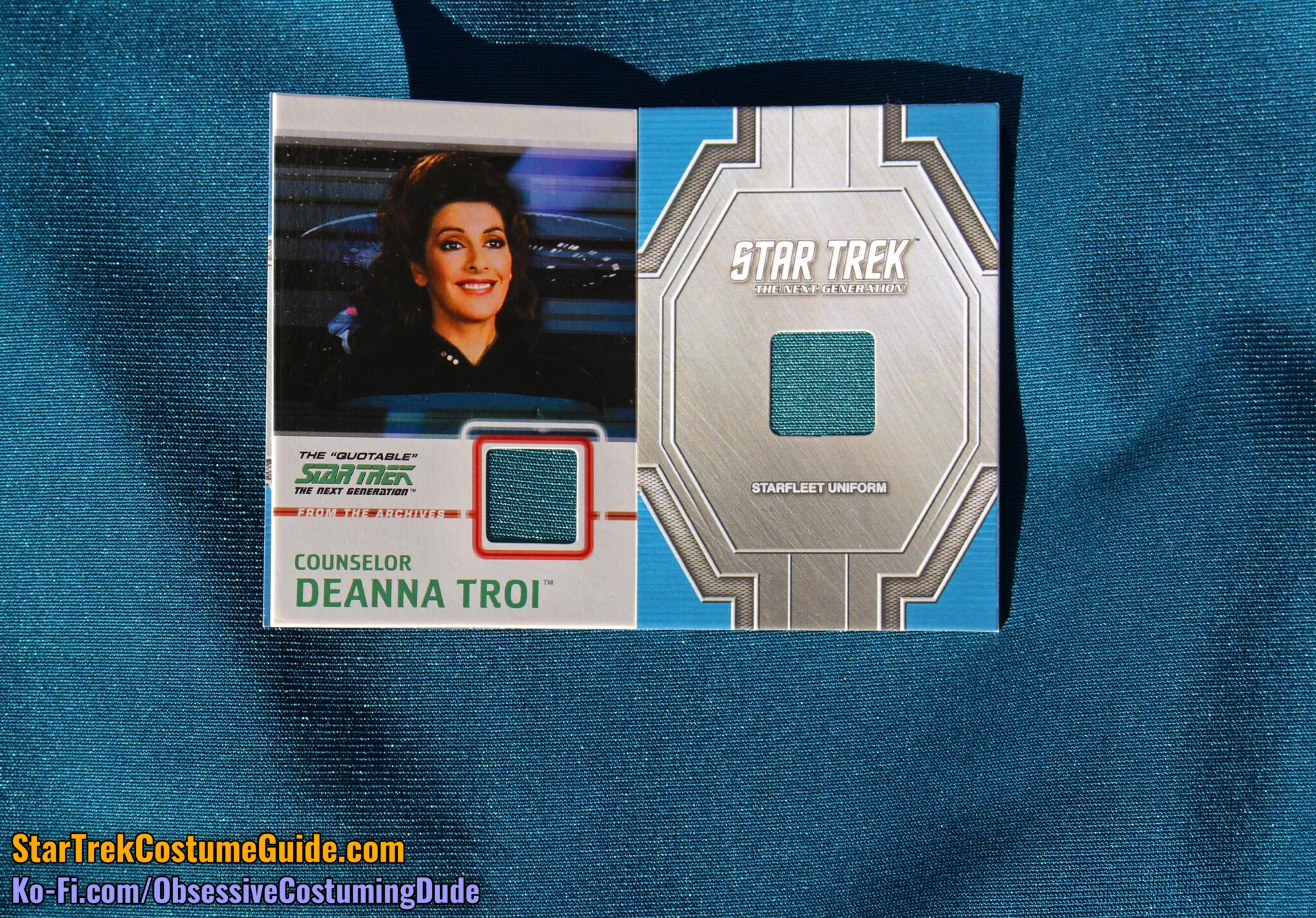 Screen-used Dr. Crusher TNG Jumpsuit Examination - Star Trek Costume Guide