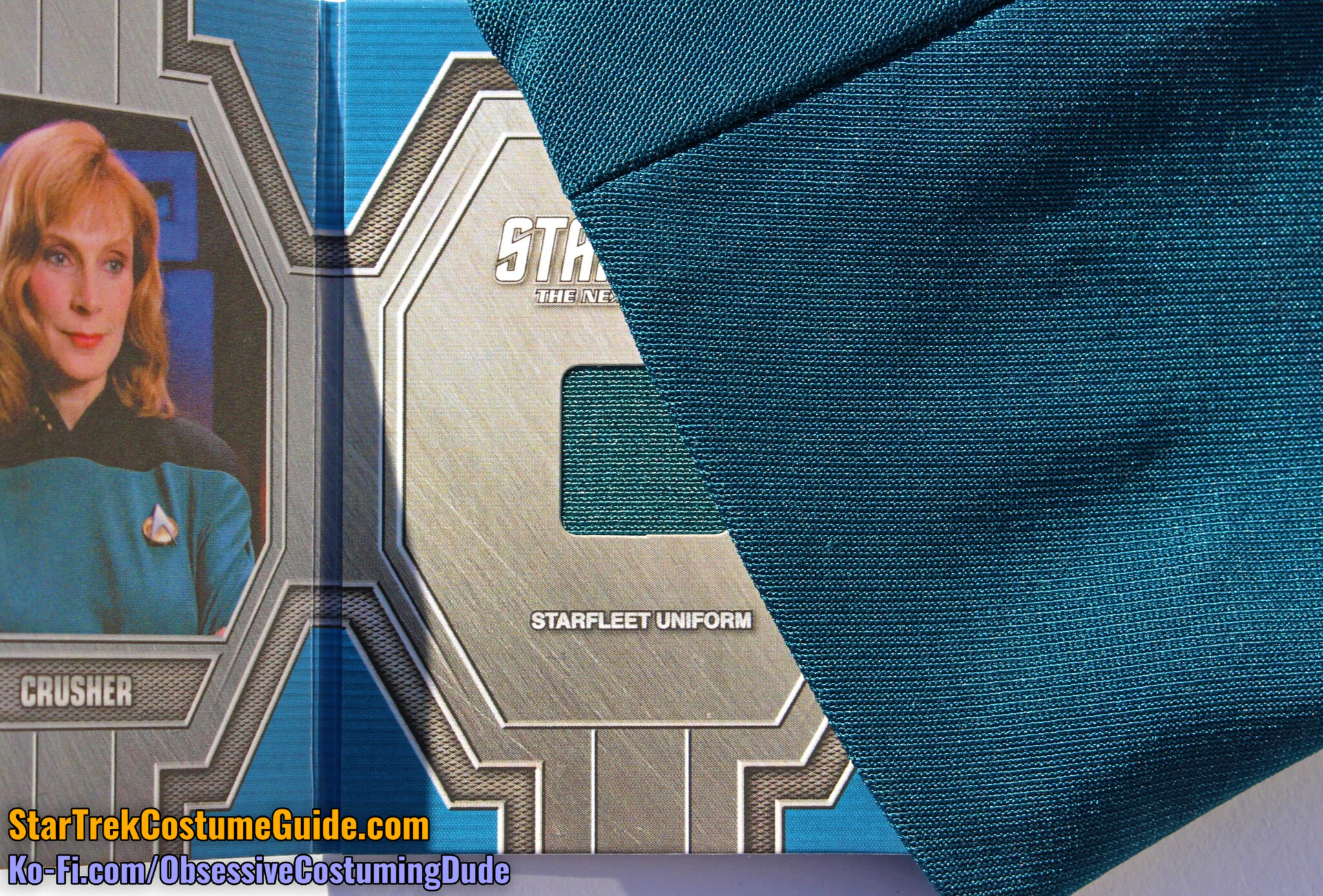 Screen-used Dr. Crusher TNG Jumpsuit Examination - Star Trek Costume Guide