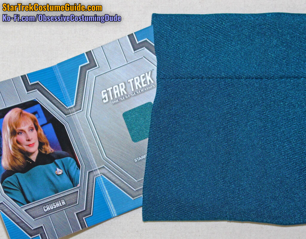 Screen-used Dr. Crusher TNG Jumpsuit Examination - Star Trek Costume Guide