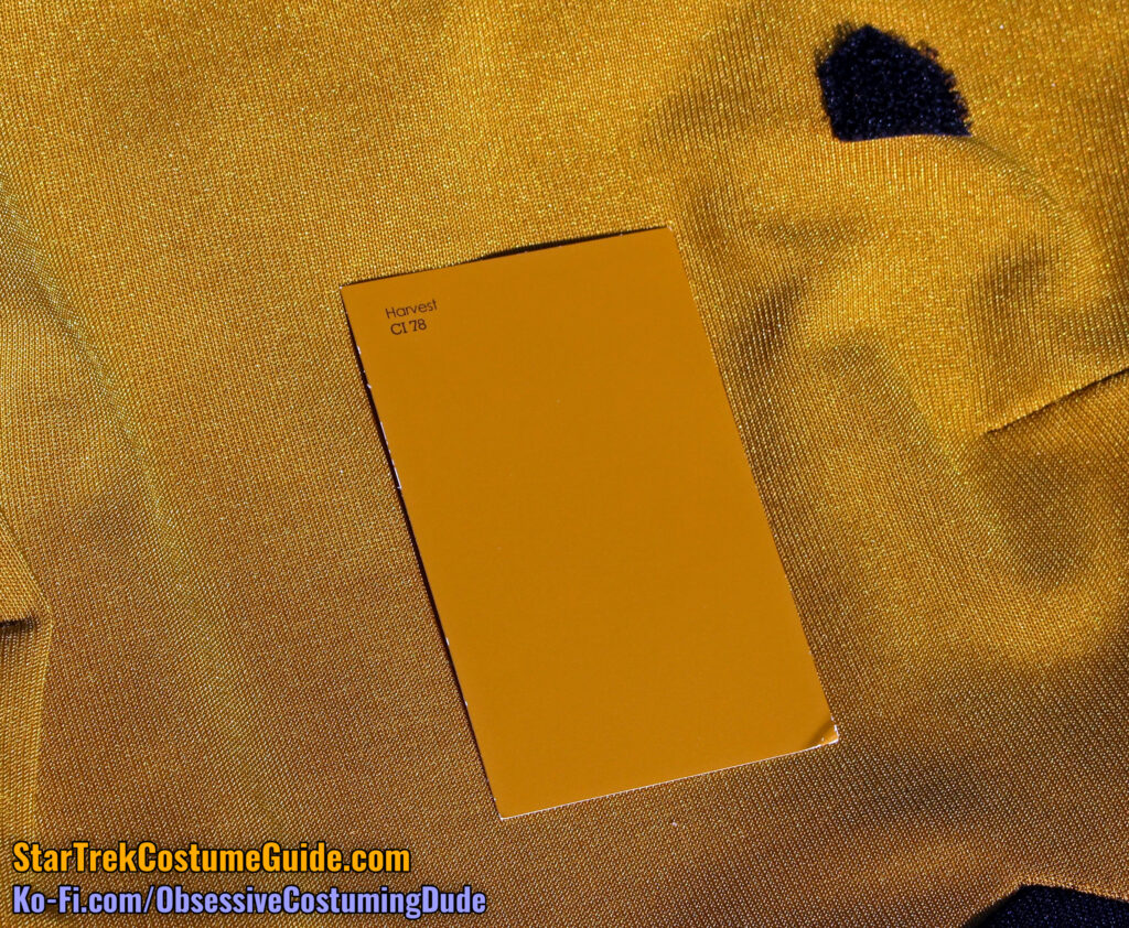 Screen-used Ensign Sito TNG Jumpsuit Examination - Star Trek Costume Guide