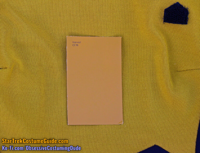 Screen-used Ensign Sito TNG Jumpsuit Examination - Star Trek Costume Guide