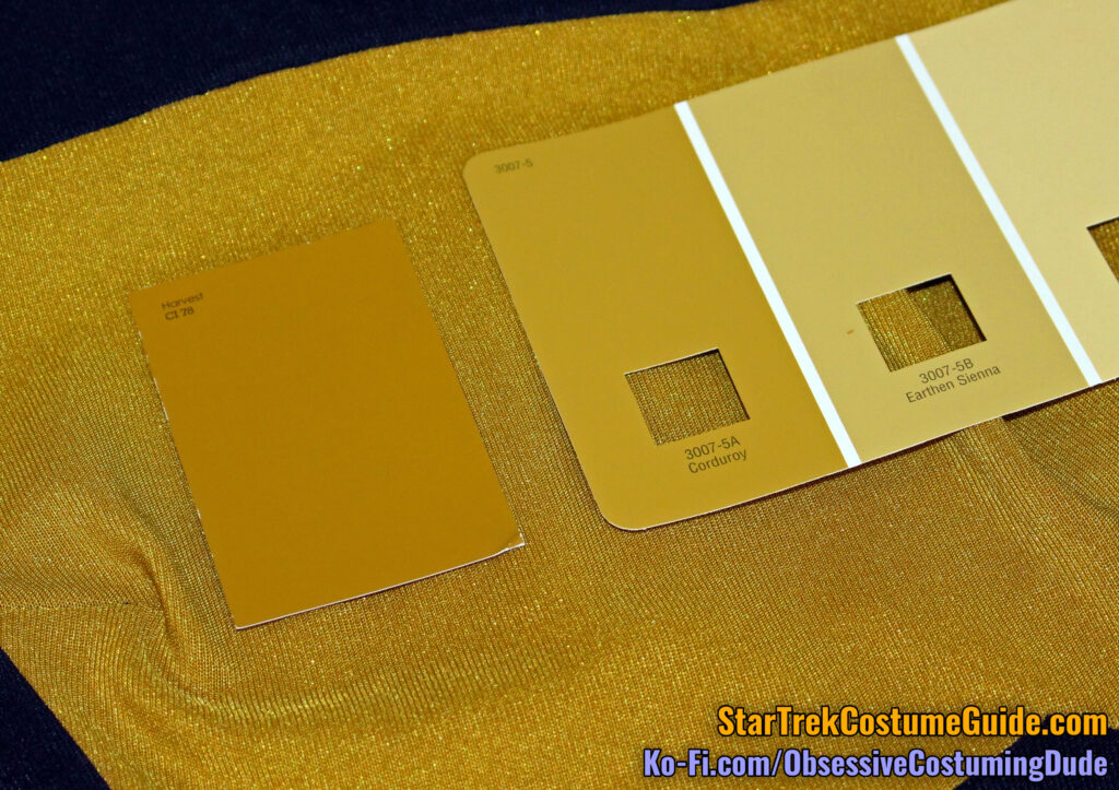 Screen-used Ensign Sito TNG Jumpsuit Examination - Star Trek Costume Guide