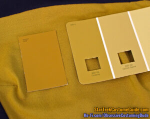 Screen-used Ensign Sito TNG Jumpsuit Examination - Star Trek Costume Guide