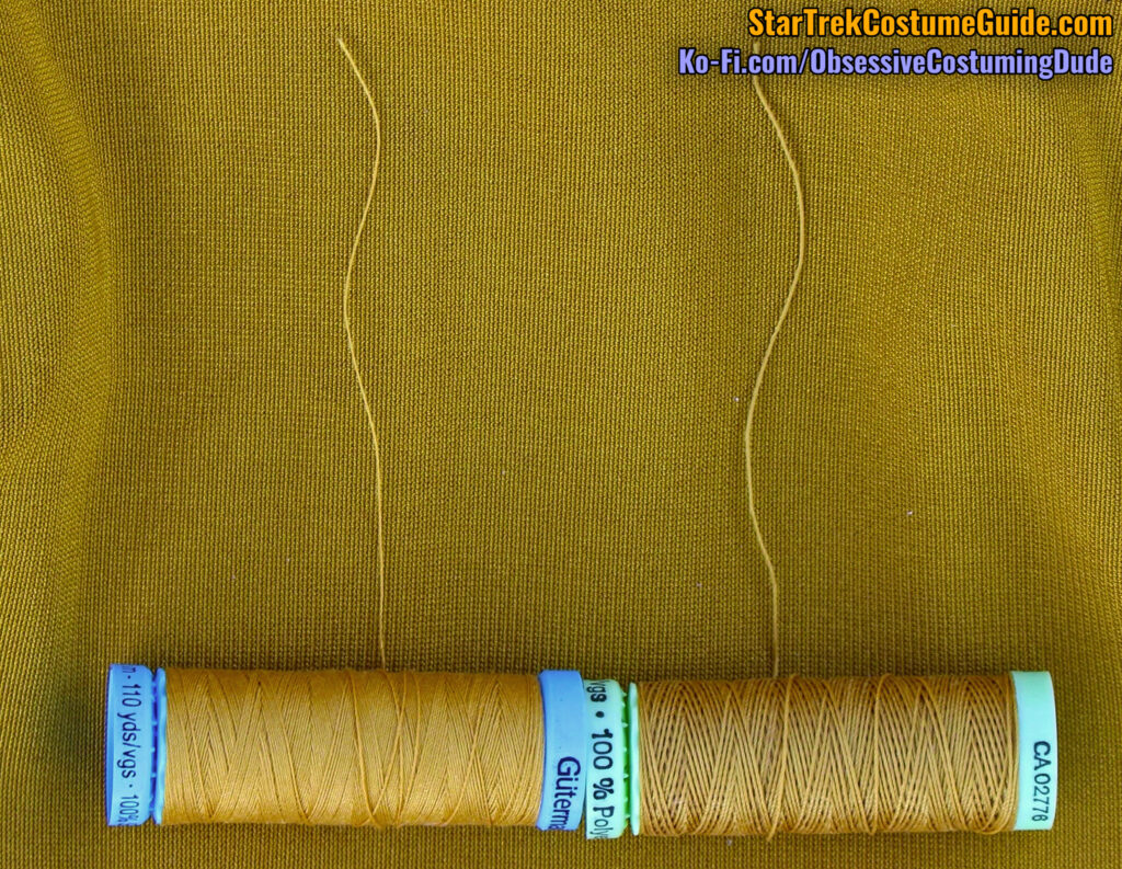 Screen-used Ensign Sito TNG Jumpsuit Examination - Star Trek Costume Guide