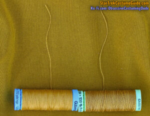 Screen-used Ensign Sito TNG Jumpsuit Examination - Star Trek Costume Guide