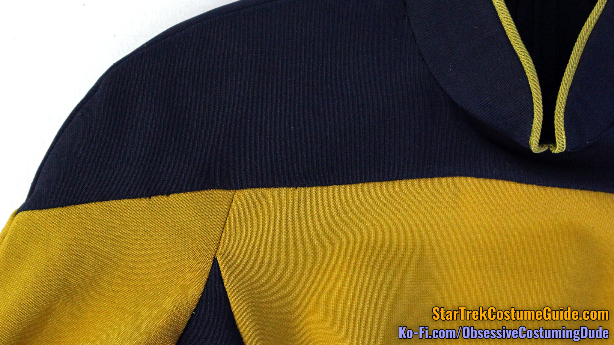 Screen-used Ensign Sito TNG Jumpsuit Examination - Star Trek Costume Guide