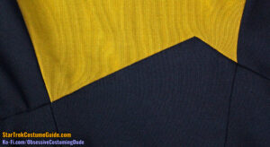 Screen-used Ensign Sito TNG Jumpsuit Examination - Star Trek Costume Guide