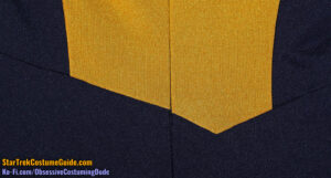 Screen-used Ensign Sito TNG Jumpsuit Examination - Star Trek Costume Guide