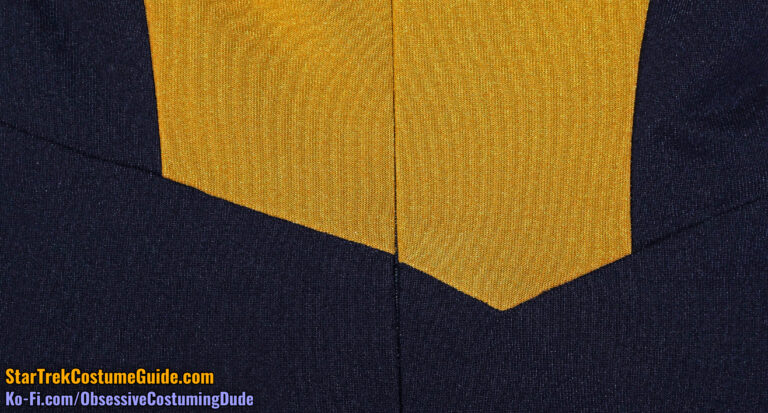 Screen-used Ensign Sito TNG Jumpsuit Examination - Star Trek Costume Guide