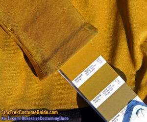 Screen-used Ensign Sito TNG Jumpsuit Examination - Star Trek Costume Guide