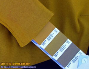 Screen-used Ensign Sito TNG Jumpsuit Examination - Star Trek Costume Guide