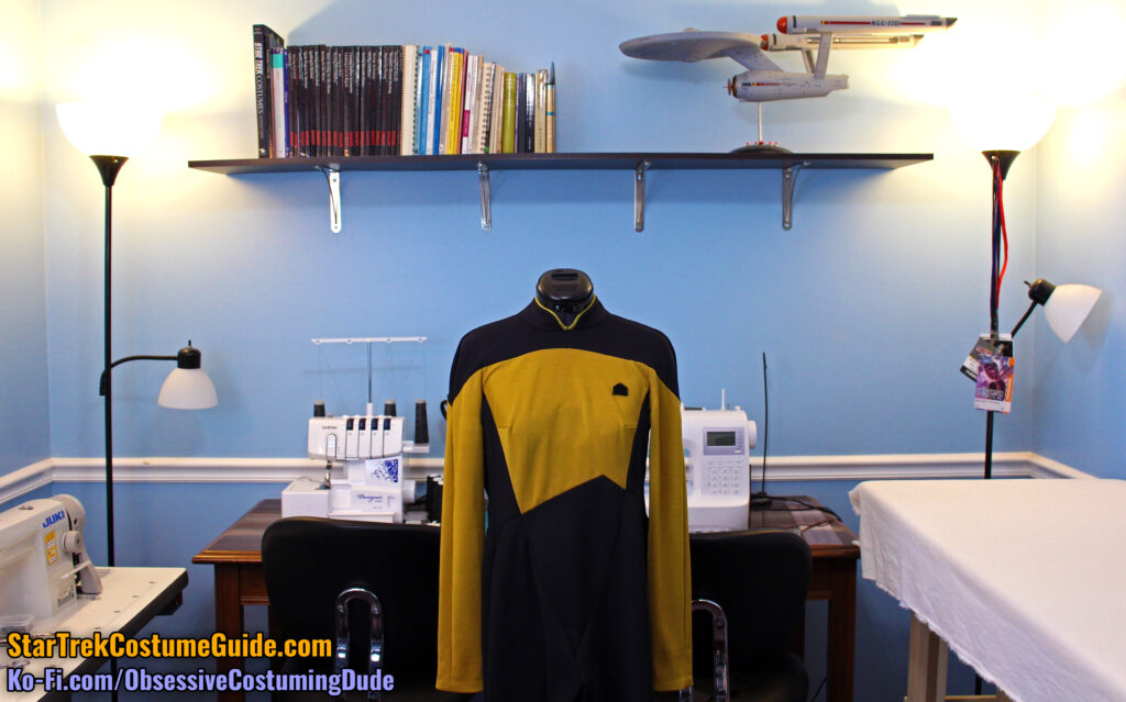 Free TNG Season 1 Admiral Jacket Pattern! - Star Trek Costume Guide