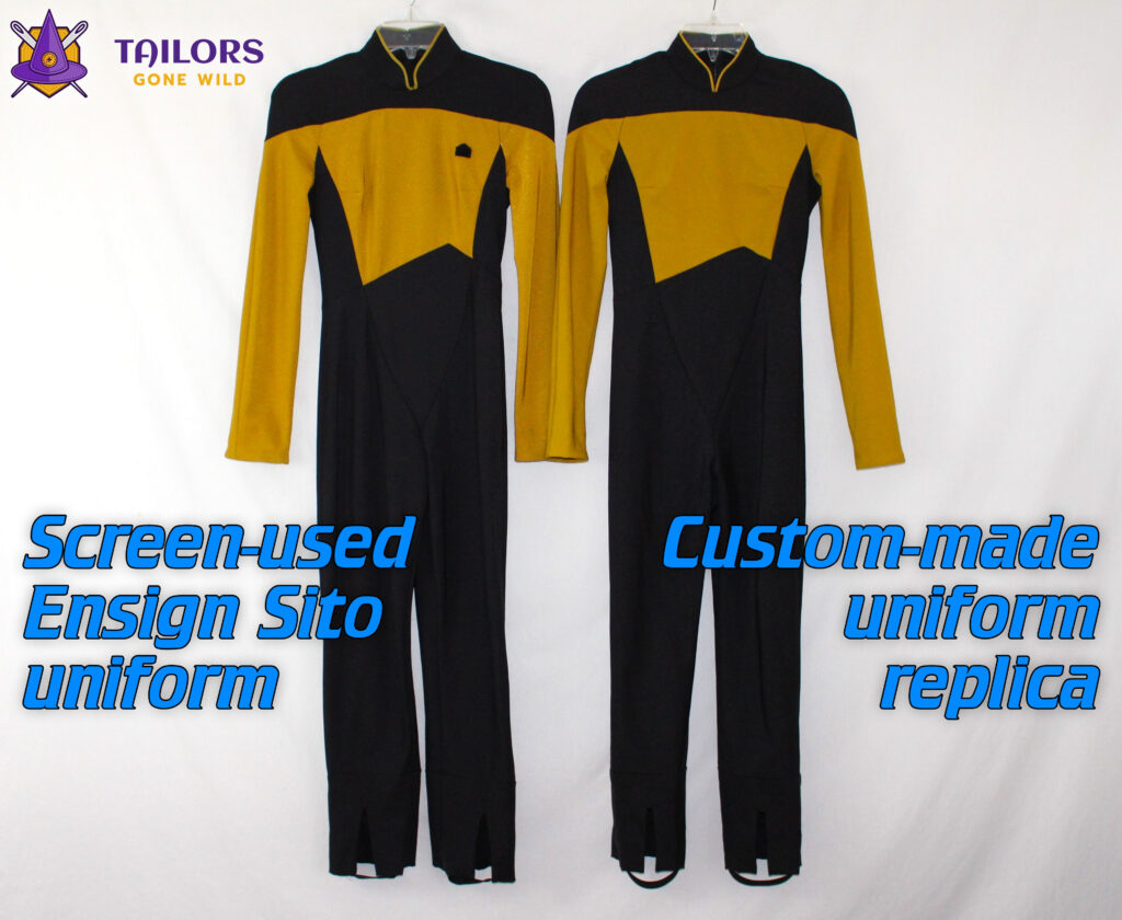 Free TNG Jumpsuit Pattern! (Ensign Sito season 7) - Star Trek Costume Guide