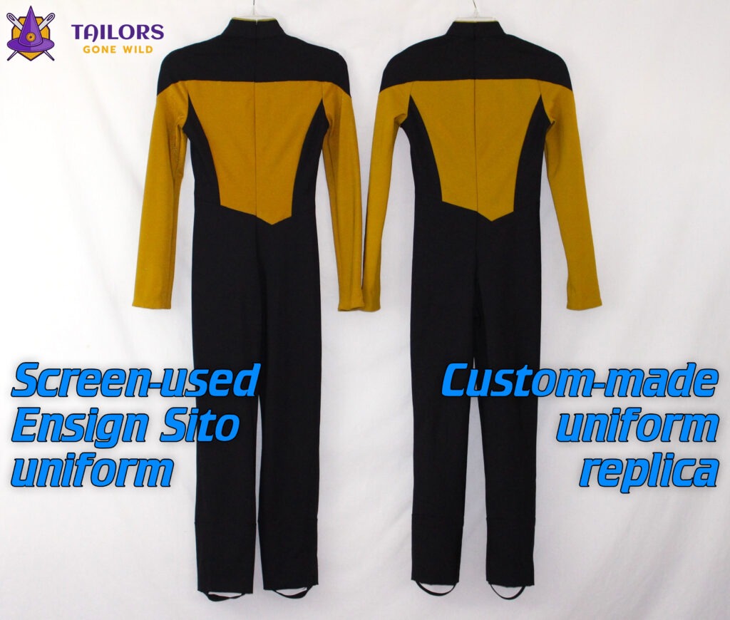 Free TNG Jumpsuit Pattern! (Ensign Sito season 7) - Star Trek Costume Guide