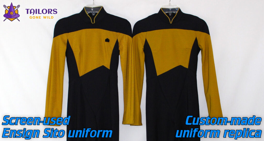 Free TNG Jumpsuit Pattern! (Ensign Sito season 7) - Star Trek Costume Guide