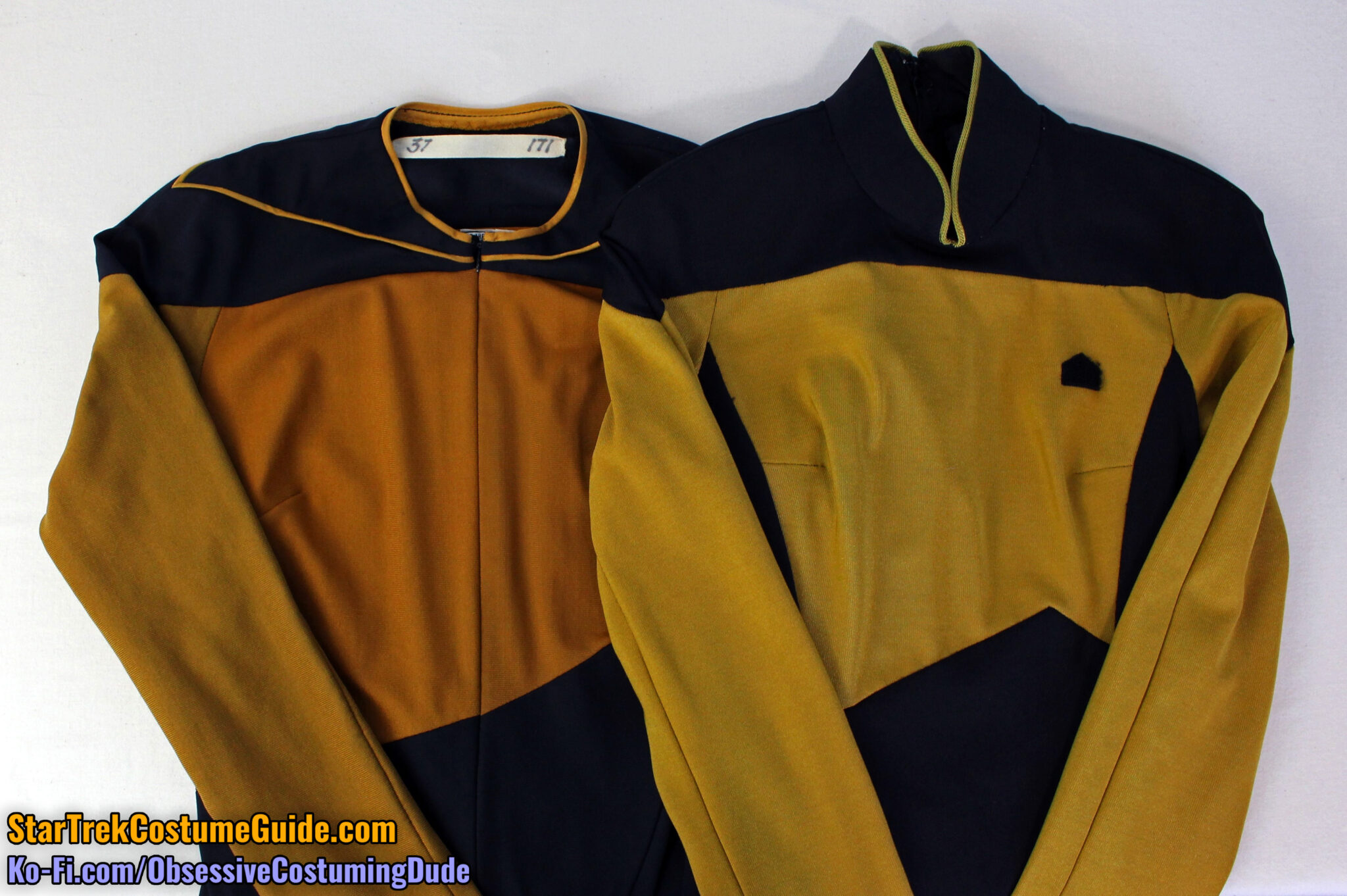 Screen-used Ensign Sito TNG Jumpsuit Examination - Star Trek Costume Guide